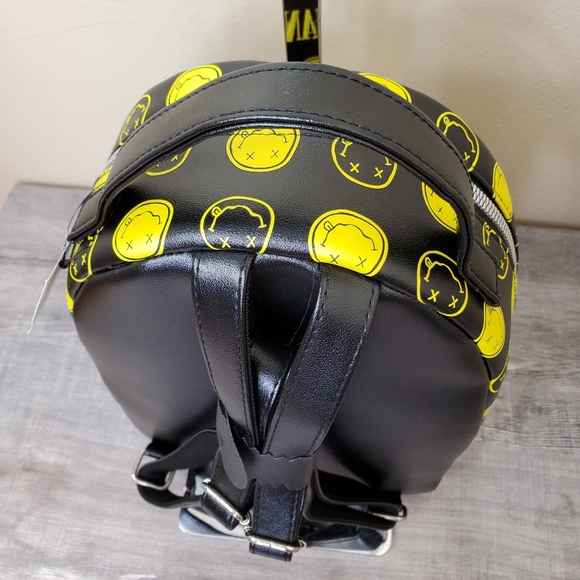 Hot Topic | Bags | Nirvana Smile Logo Backpack | Poshmark